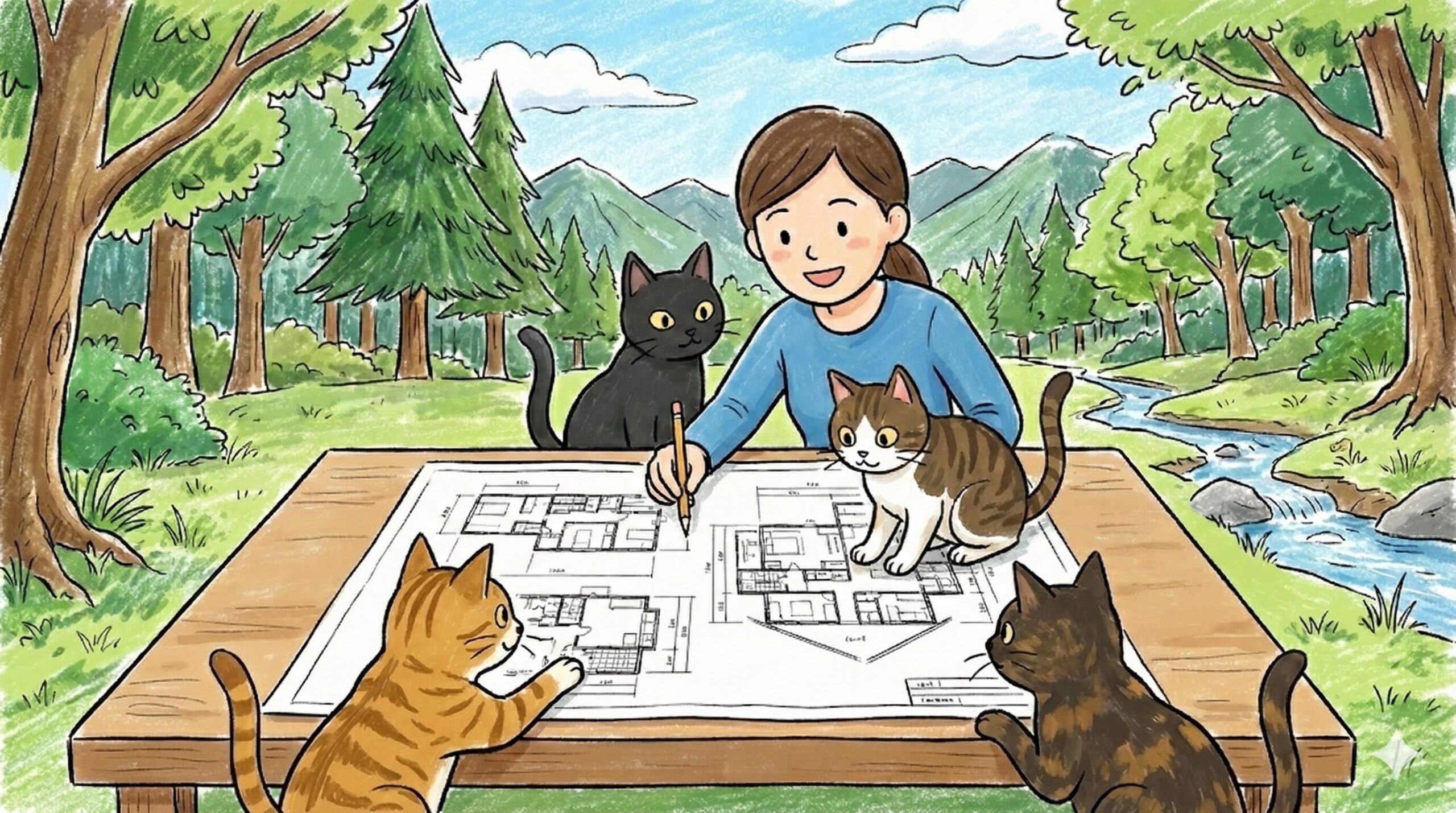 Happy Neko Home のキャラクター紹介